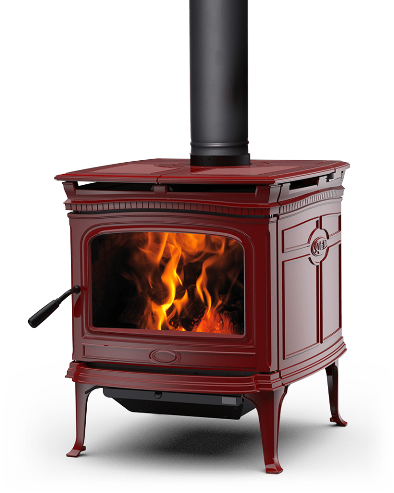 Alderlea T5 Cast-Iron & Enamel Wood Stove | Pacific Energy